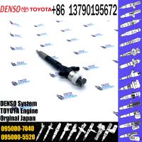 China Diesel CR Fuel Injector 095000-6771 095000-7041 095000-7040 for diesel engine for sale
