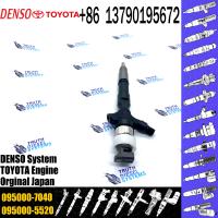 China Diesel CR Fuel Injector 095000-6771 095000-7041 095000-7040 for diesel engine for sale