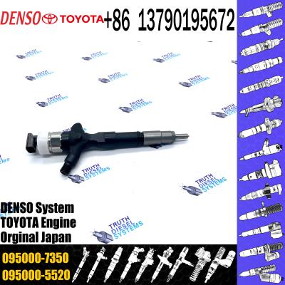 China High Quality Common Rail Fuel Injector 095000-7350 For TOYOTA LAND CRUISER 1KD-FTV 23670-30210 for sale