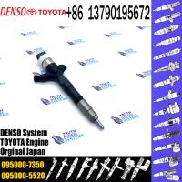 China High Quality Common Rail Fuel Injector 095000-7350 For TOYOTA LAND CRUISER 1KD-FTV 23670-30210 for sale