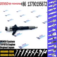 China High Quality Common Rail Fuel Injector 095000-7350 For TOYOTA LAND CRUISER 1KD-FTV 23670-30210 for sale