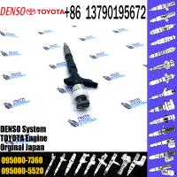 China Den-so Original Common Rail Fuel Injector 095000-6870 095000-7360 For TOYO-TA 1KD-FTV 236770-39155 for sale