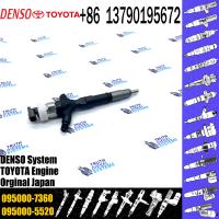 China Den-so Original Common Rail Fuel Injector 095000-6870 095000-7360 For TOYO-TA 1KD-FTV 236770-39155 for sale