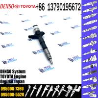 China Den-so Original Common Rail Fuel Injector 095000-6870 095000-7360 For TOYO-TA 1KD-FTV 236770-39155 for sale