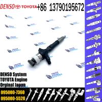 China Den-so Original Common Rail Fuel Injector 095000-6870 095000-7360 For TOYO-TA 1KD-FTV 236770-39155 for sale
