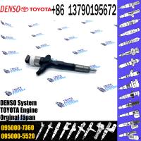 China Den-so Original Common Rail Fuel Injector 095000-6870 095000-7360 For TOYO-TA 1KD-FTV 236770-39155 for sale