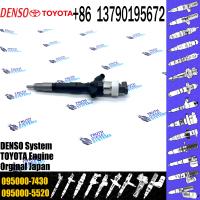 China For Toyo-ta Hiase / Hu X 2KD-FTV Common rail Injector 23670-39245 095000-7430 for sale