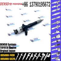 China For Toyo-ta Hiase / Hu X 2KD-FTV Common rail Injector 23670-39245 095000-7430 for sale