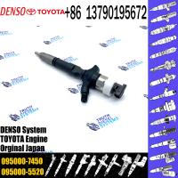 China New Common Rail Injector 095000-7011 095000-7440 095000-7450 for 1KD 2KD Diesel Nozzle Assembly High Quality for sale