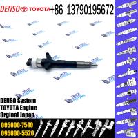 China 23670-39316 095000-7540 With injector nozzles diesel injectors And Diesel common rail fuel injector for sale