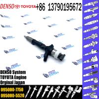 China Fuel injector 23670-30300 095000-7760 095000-7761 095000-7751 095000-7750 for diesel engine spare parts for sale
