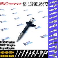 China Fuel injector 23670-30300 095000-7760 095000-7761 095000-7751 095000-7750 for diesel engine spare parts for sale