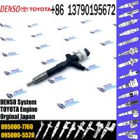China Diesel Common Rail Injector Fuel inyector 23670-30300 23670-0L010 095000-7760 095000-7761 for Hilux vigo 2KD-FTV for sale