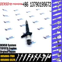 China Diesel Common Rail Injector Fuel inyector 23670-30300 23670-0L010 095000-7760 095000-7761 for Hilux vigo 2KD-FTV for sale