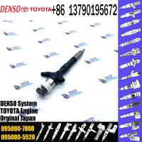 China common rail injector 23670-30310 095000-7800 injector for TOYOTA 2KD-FTV, D-4D, TRH2 injector nozzle 23670-30310 095000- for sale