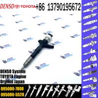 China common rail injector 23670-30310 095000-7800 injector for TOYOTA 2KD-FTV, D-4D, TRH2 injector nozzle 23670-30310 095000- for sale