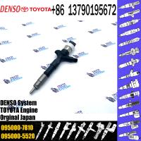China 23670-30120 095000-7810 Diesel fuel Common Rail Injector Assembly 23670-30120 095000-7810 For T-oyota Dyna for sale