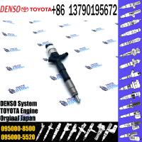 China Common Rail Fuel Injector 23670-30280 095000-8500 For D-enso Hilux Hiace Land Cruiser T-OYOTA VIGO 1KD 2KD for sale