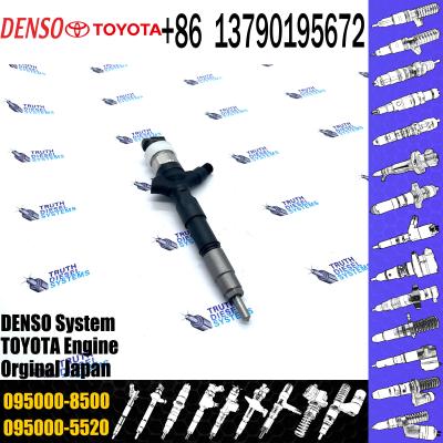 China Common Rail Fuel Injector 23670-30280 095000-8500 For D-enso Hilux Hiace Land Cruiser T-OYOTA VIGO 1KD 2KD for sale