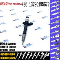 China Common Rail Fuel Injector 23670-30280 095000-8500 For D-enso Hilux Hiace Land Cruiser T-OYOTA VIGO 1KD 2KD for sale