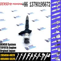 China Diesel Fuel Common Rail Injector 295050-0020 For Toyota 1KD 2KD 23670-30190 23670-0020 for sale
