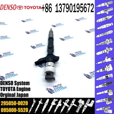China Diesel Fuel Common Rail Injector 295050-0020 For Toyota 1KD 2KD 23670-30190 23670-0020 for sale