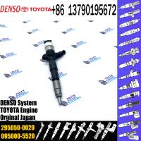 China Diesel Fuel Common Rail Injector 295050-0020 For Toyota 1KD 2KD 23670-30190 23670-0020 for sale