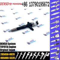 China Diesel Fuel Common Rail Injector 295050-0020 For Toyota 1KD 2KD 23670-30190 23670-0020 for sale