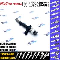 China High Quality Diesel Fuel Injector Common Rail Injector 2367030380 2950500070 for TOYOTA engine 23670-30380 295050-0070 for sale