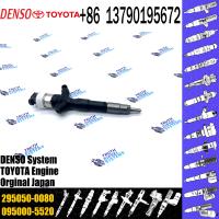 China 1KD-FTV 295050-0080 Nozzles Common Rail Fuel Injector 295050-0083 295050-0084 295050-0085 295050-0086 for Toyota Dyna 3. for sale