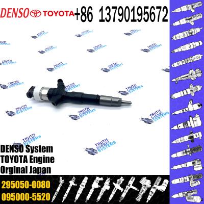 China 1KD-FTV 295050-0080 Nozzles Common Rail Fuel Injector 295050-0083 295050-0084 295050-0085 295050-0086 for Toyota Dyna 3. for sale