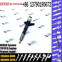 China 1KD-FTV 295050-0080 Nozzles Common Rail Fuel Injector 295050-0083 295050-0084 295050-0085 295050-0086 for Toyota Dyna 3. for sale