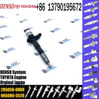 China 1KD-FTV 295050-0080 Nozzles Common Rail Fuel Injector 295050-0083 295050-0084 295050-0085 295050-0086 for Toyota Dyna 3. for sale