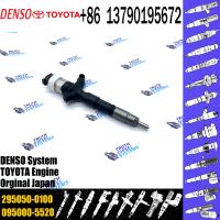 China Diesel Common Rail Fuel Injector 23670-30190 23670-30196 295050-0100 for TOYOTA LAND CRUISER PRADO FORTUNER DYNA DENSO 2 for sale