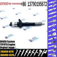 China 295050-0470 Common rail fuel injector , 295050-0210 for TOYOTA 1KD-FTV 23670-39255, 23670-30410, 23670-39355 for sale