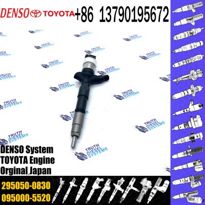 China New Diesel Fuel Injector 295050-0830 For Toyota Dyna 1KD-FTV 23670-39395 23670-30390 for sale