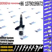 China New Diesel Fuel Injector 295050-0830 For Toyota Dyna 1KD-FTV 23670-39395 23670-30390 for sale