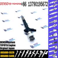 China High Quality diesel fuel injector 095000-5520 For TOYOTA HILUX 2KD-FTV 23670-0L010 for sale