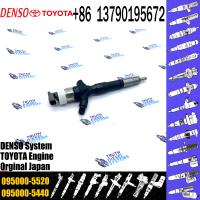 China High Quality diesel fuel injector 095000-5520 For TOYOTA HILUX 2KD-FTV 23670-0L010 for sale
