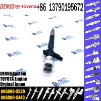 China High Quality diesel fuel injector 095000-5520 For TOYOTA HILUX 2KD-FTV 23670-0L010 for sale