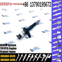 China High Quality diesel fuel injector 095000-5520 For TOYOTA HILUX 2KD-FTV 23670-0L010 for sale
