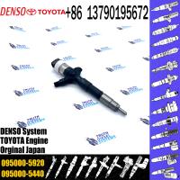 China Common Rail Injector 23670-30110 095000-6180 095000-5920 for Diesel Engine 1KD-FTV for sale