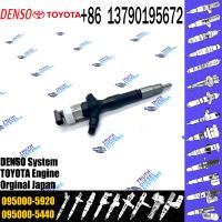 China Common Rail Injector 23670-30110 095000-6180 095000-5920 for Diesel Engine 1KD-FTV for sale