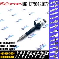 China common rail injector 095000-5930 for toyota truck diesel pump injector 23670-09060 for toyota high pressure engine for sale