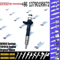 China common rail injector 095000-5930 for toyota truck diesel pump injector 23670-09060 for toyota high pressure engine for sale