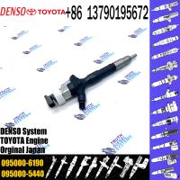 China Common Rail Fuel Injector 23670-09060 23670-0L010 095000-6190 for Diesel Engine 2KD-FTV D4D for sale