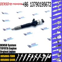 China Common Rail diesel fuel Injector 23670-30240 095000-7380 for Diesel engine for sale