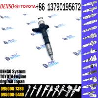 China Common Rail diesel fuel Injector 23670-30240 095000-7380 for Diesel engine for sale