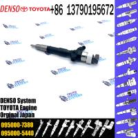 China Common Rail diesel fuel Injector 23670-30240 095000-7380 for Diesel engine for sale