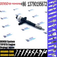 China Common Rail diesel fuel Injector 23670-30240 095000-7380 for Diesel engine for sale